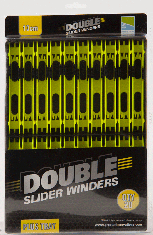 PRESTON INNOVATIONS DOUBLE SLIDER WINDER TRAYS – Fisherman's Friend